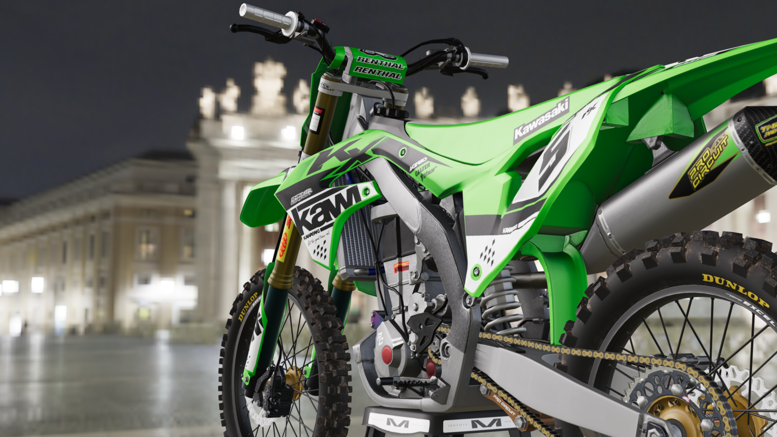 KAWASAKI - WARRIOR GRAPHICS KIT – MXB-Mods.com