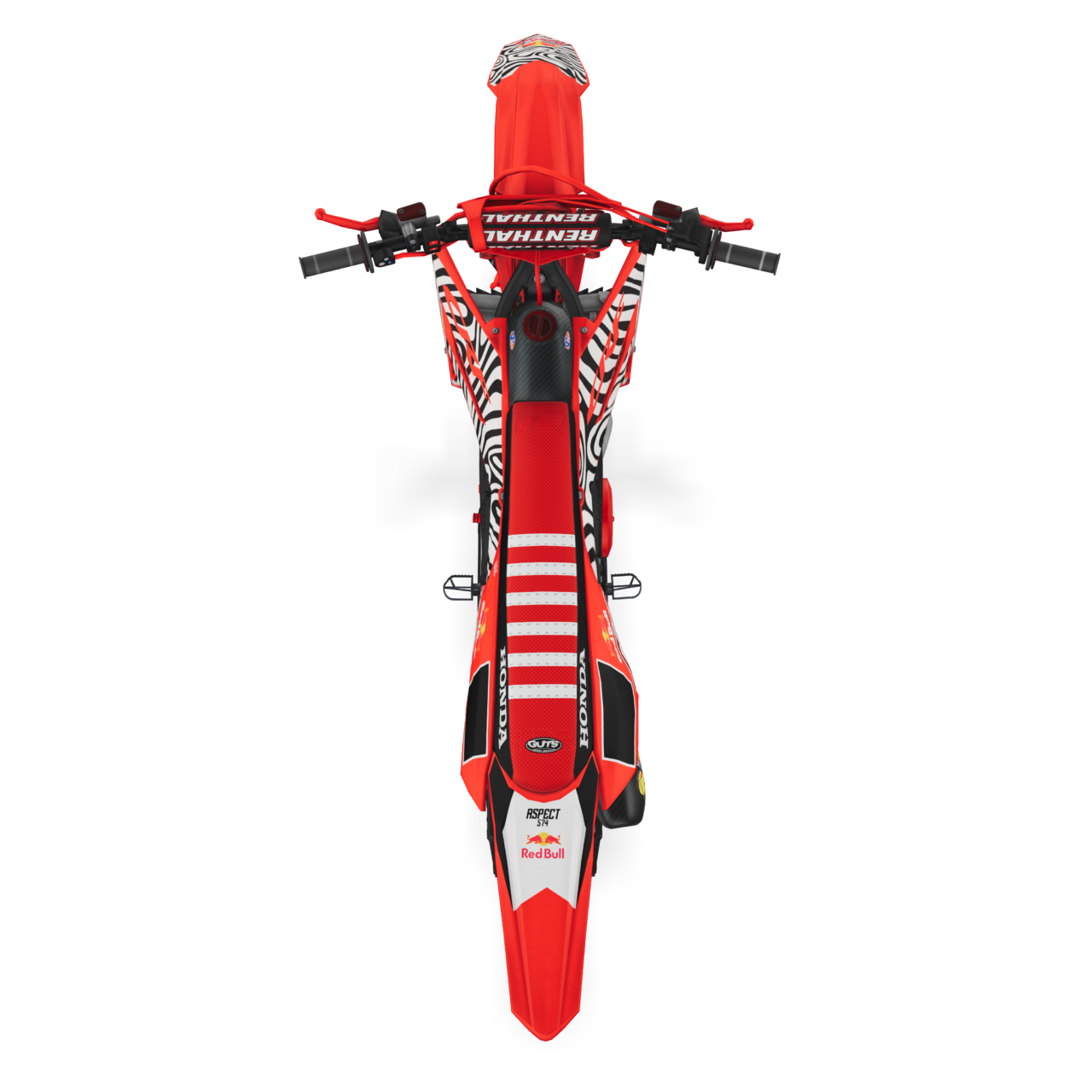 Zebra Honda – MXB-Mods.com