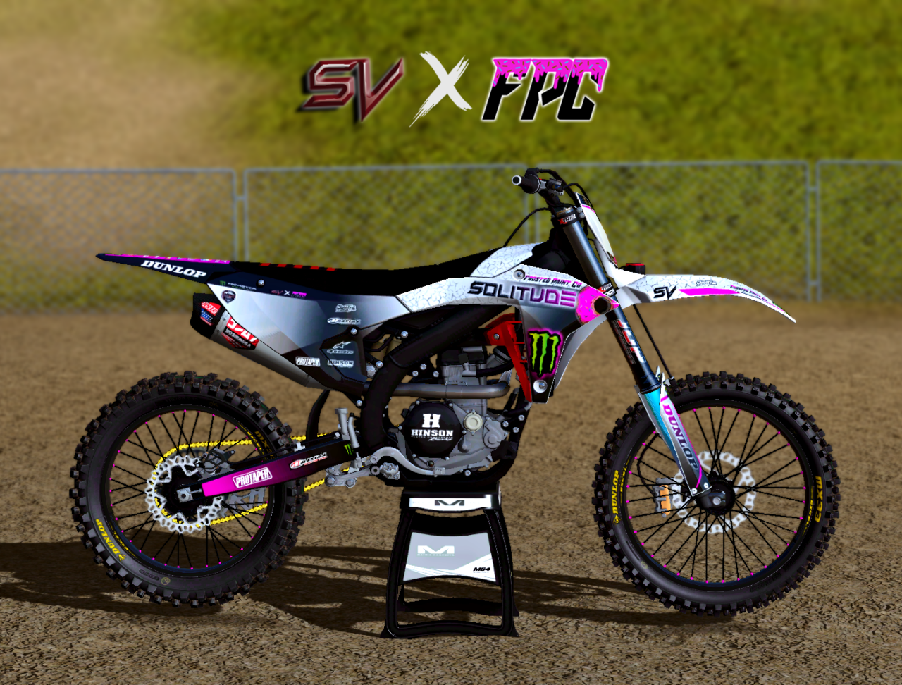 Solitude Visuals x Frosted Paint Co. 2023 Fantic XXF 450 Collab – MXB ...