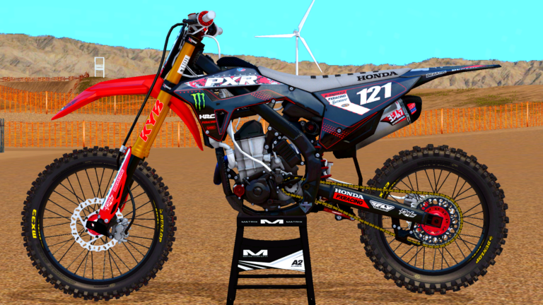 Press X Racing’s CRF250r – MXB-Mods.com
