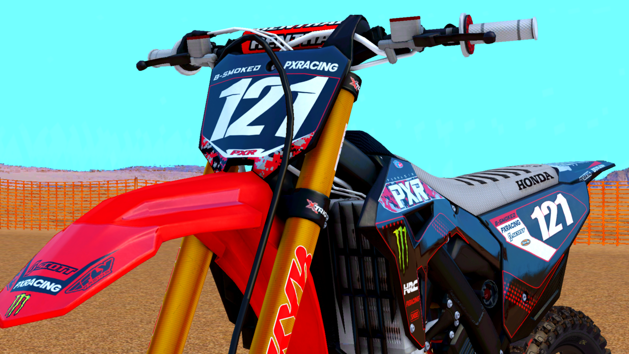 Press X Racing’s CRF250r – MXB-Mods.com