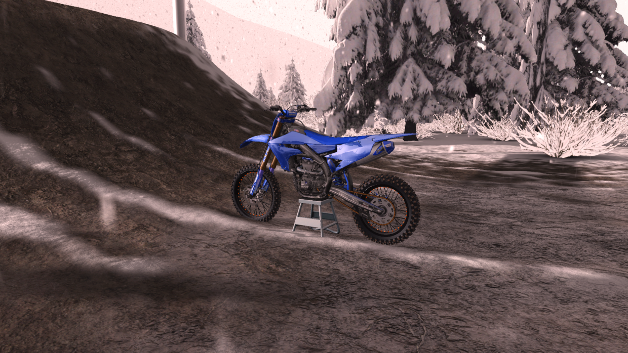 All blue Yz250f – MXB-Mods.com