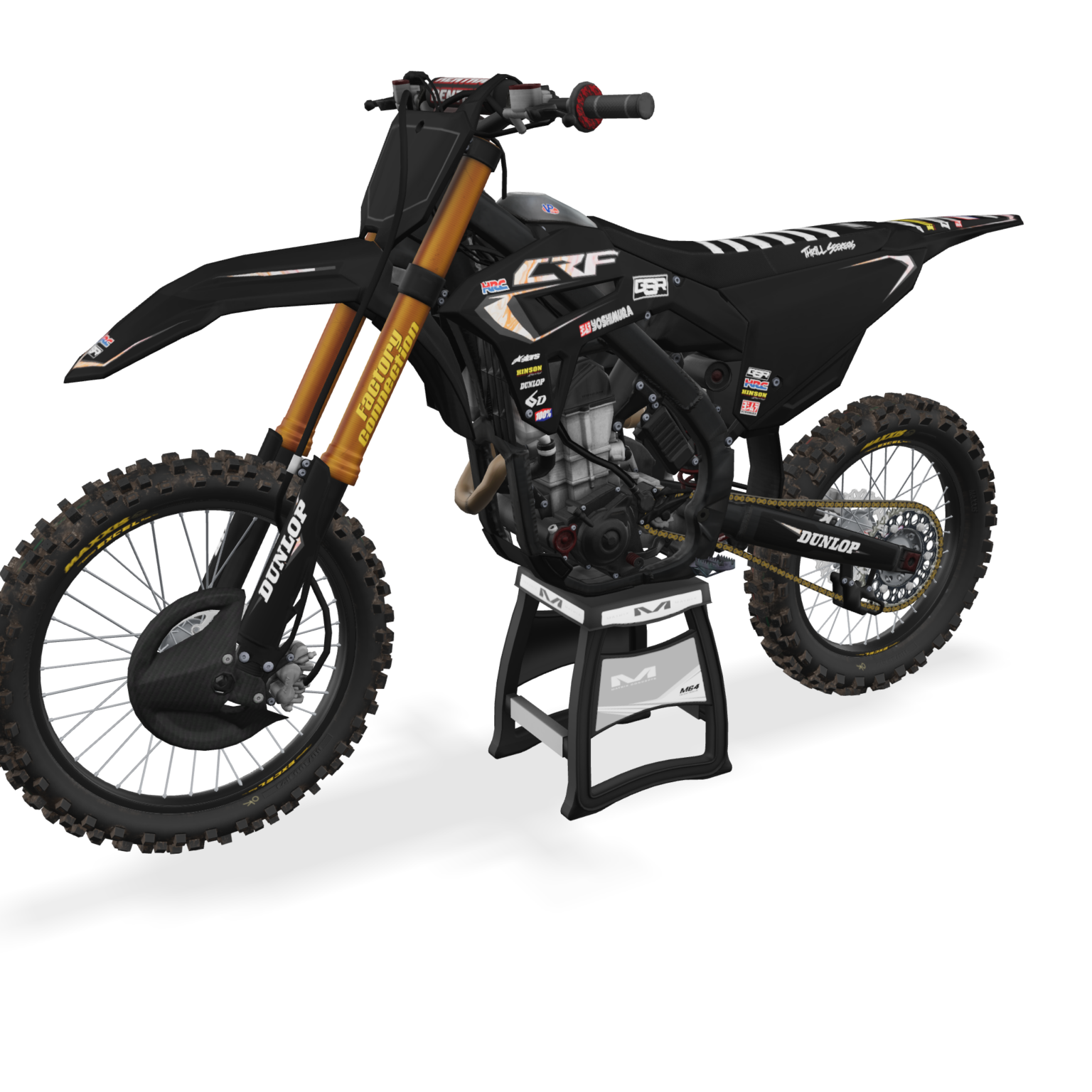 Bad Habits racing pink & orange – MXB-Mods.com