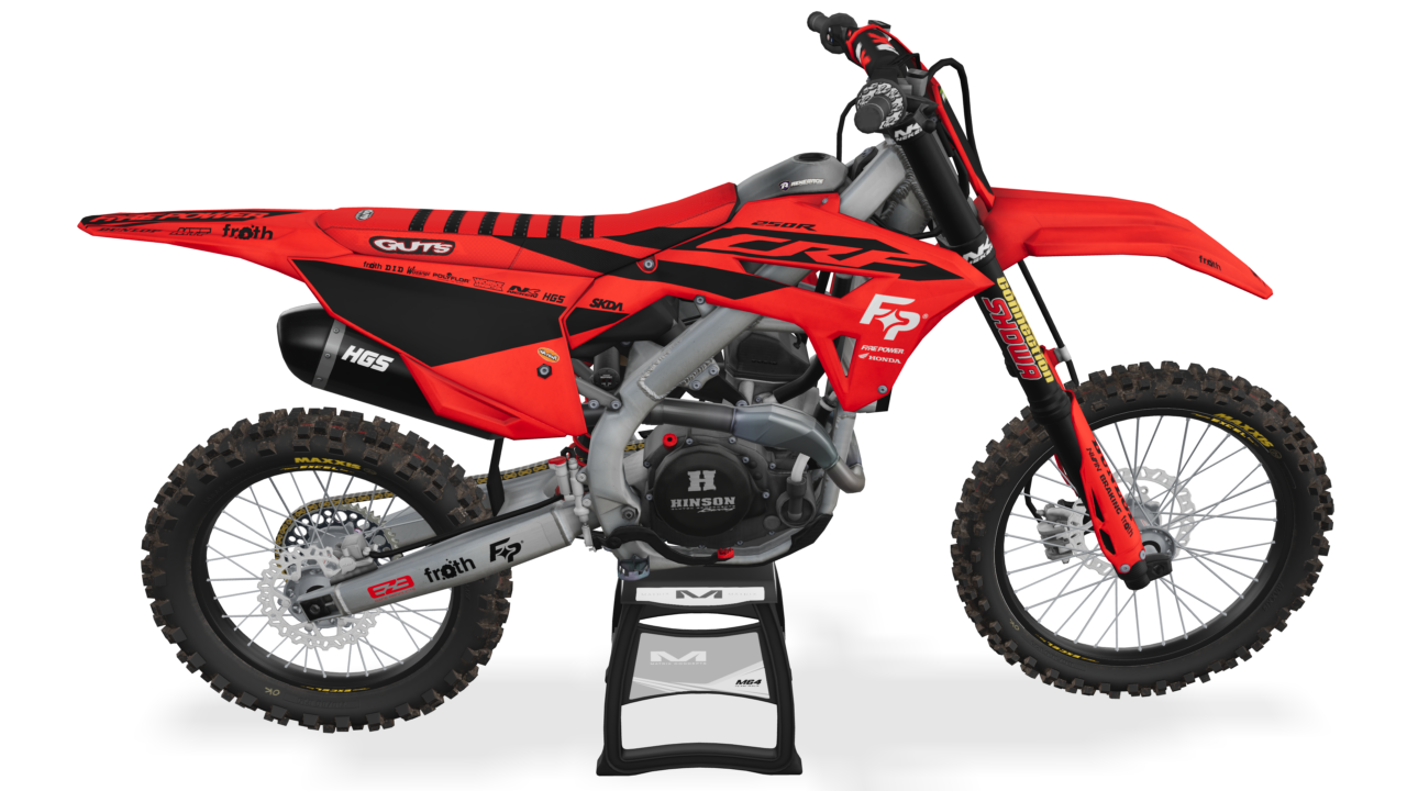 2023 Firepower Honda (Handguard colour change) – MXB-Mods.com