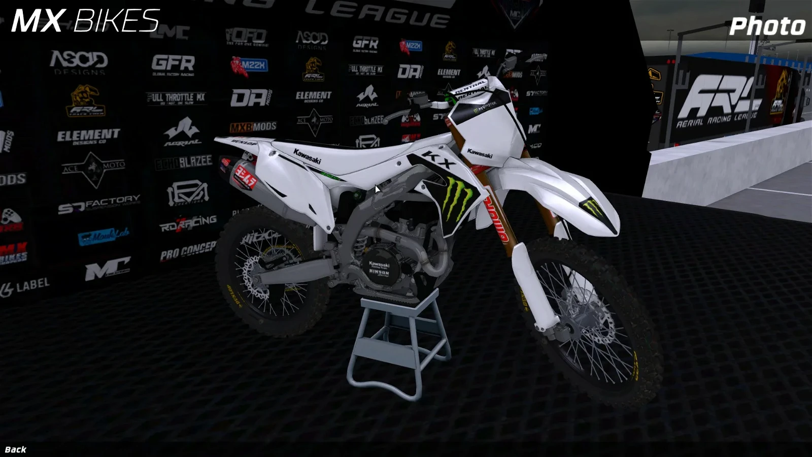 White out Kx450 SR – MXB-Mods.com