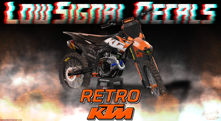 Low Signal Decals Retro KTM 250 SXF – MXB-Mods.com
