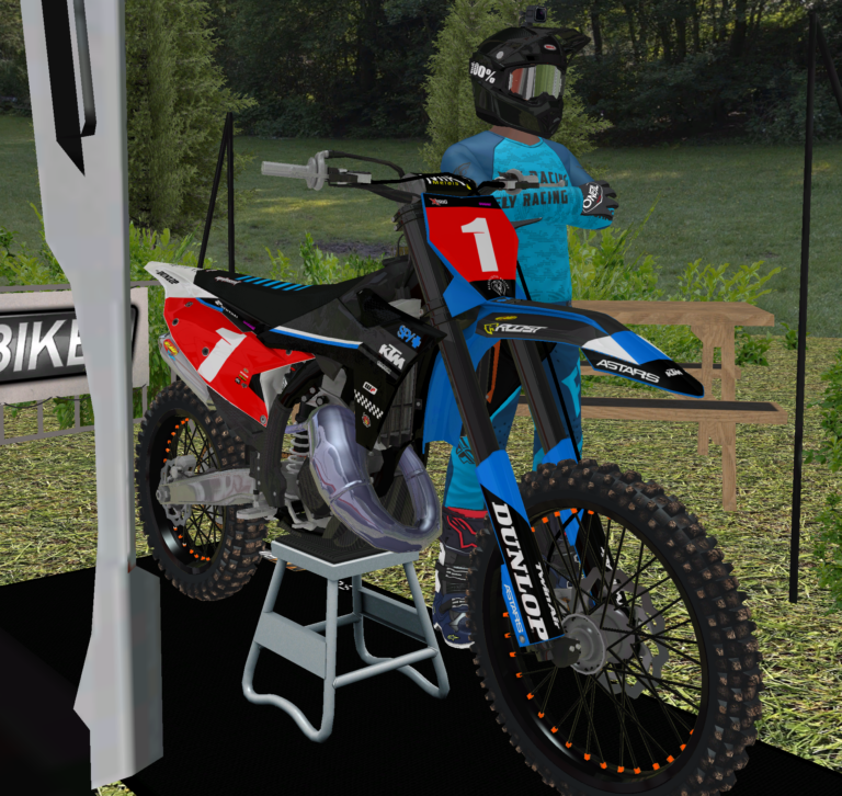 black listed racing OTTM DESIGNS RED PLATE 125SX – MXB-Mods.com