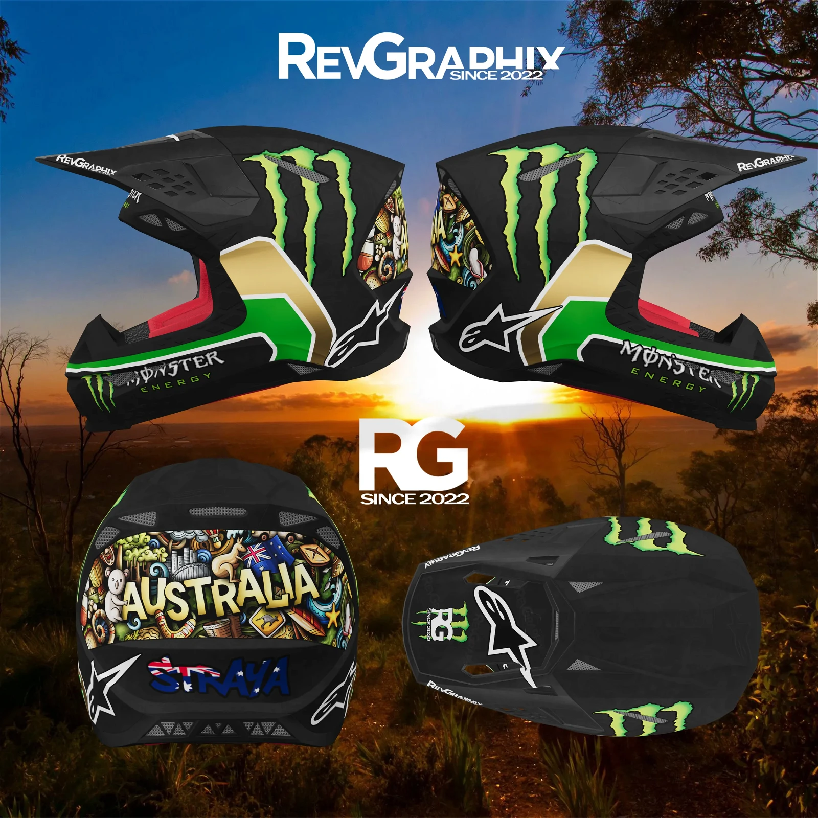 2022 Alpinestars SM10 STRAYA – MXB-Mods.com