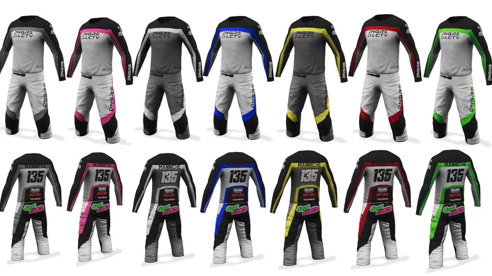 2023 DNGRS CLLCTV “Revo” Kit + Public – MXB-Mods.com