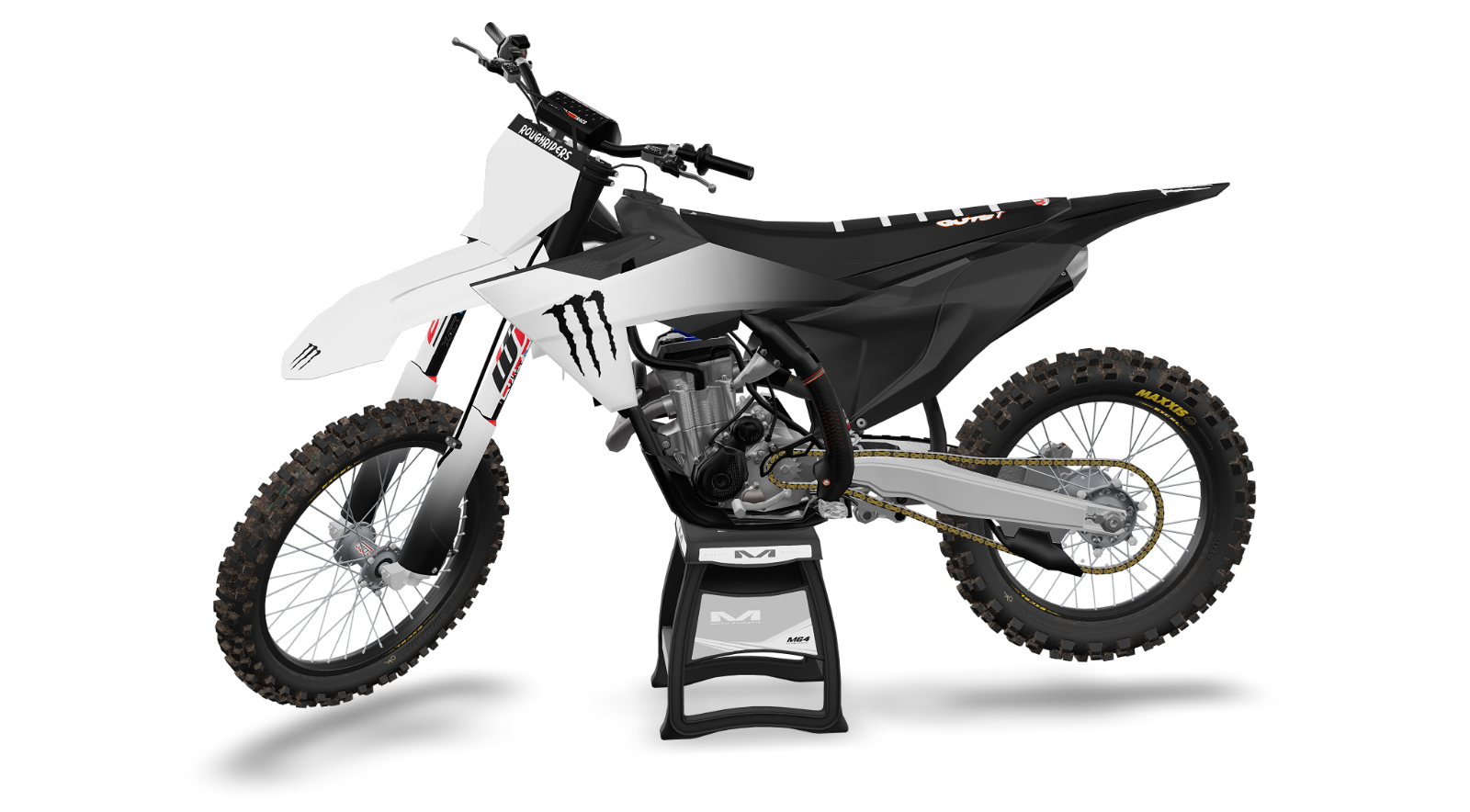 White Monster Energy KTM – MXB-Mods.com