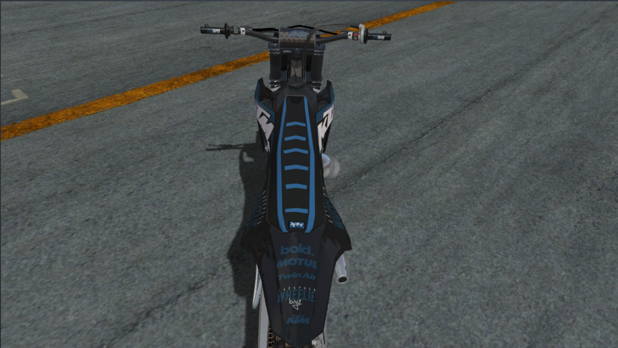 KTM SX 125 ”backpack wheelie boyz-bold” – MXB-Mods.com