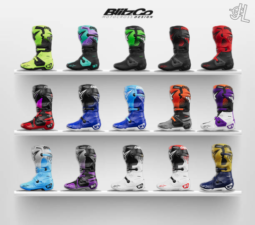2015 TECH10 V2 Blitz Co. Custom Colorway Pack – MXB-Mods.com