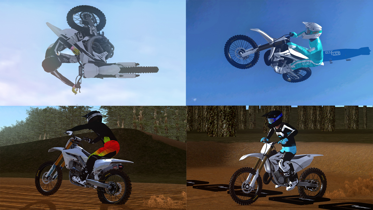 White Yamaha Pack – MXB-Mods.com