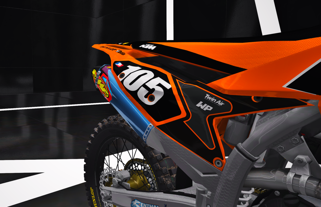 Old school KTM Design - OEM KTM – MXB-Mods.com