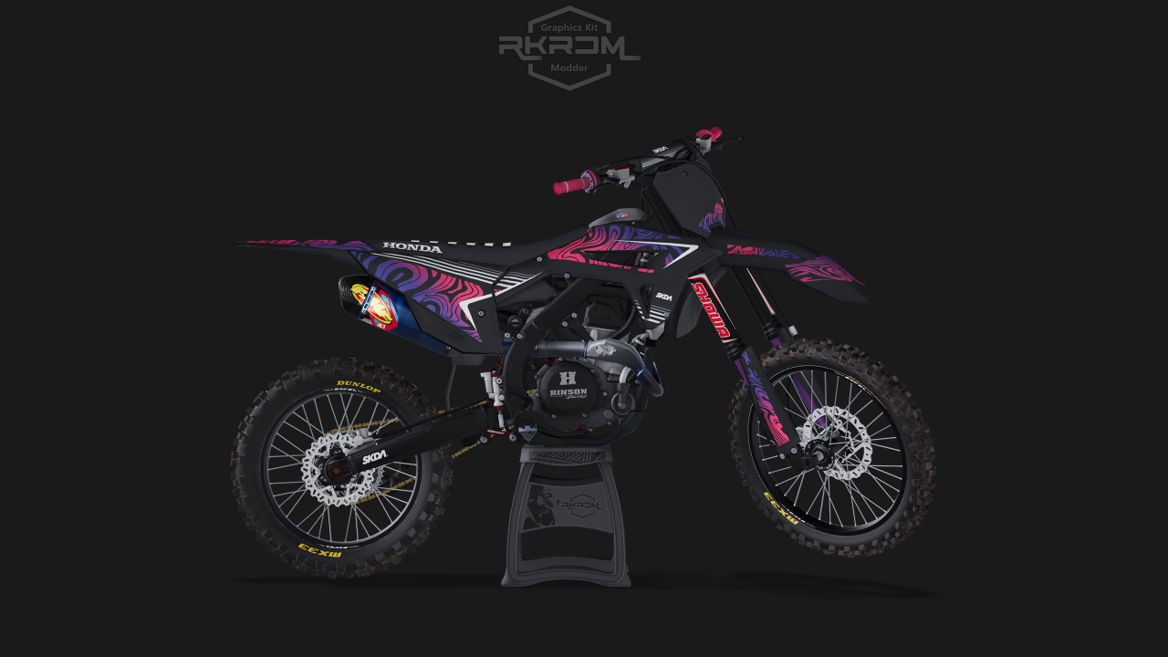 2023 Honda CRF - SKDA ACID Graphics – MXB-Mods.com