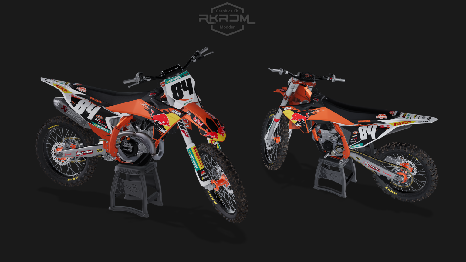 2023 KTM 450 SX-F - 2010 Herlings Replica – MXB-Mods.com