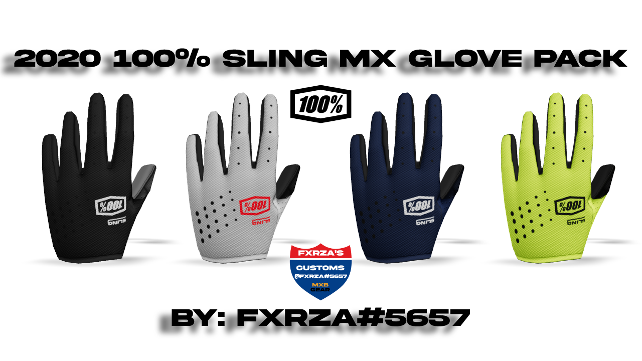 2020 100% Sling MX Glove Pack – MXB-Mods.com