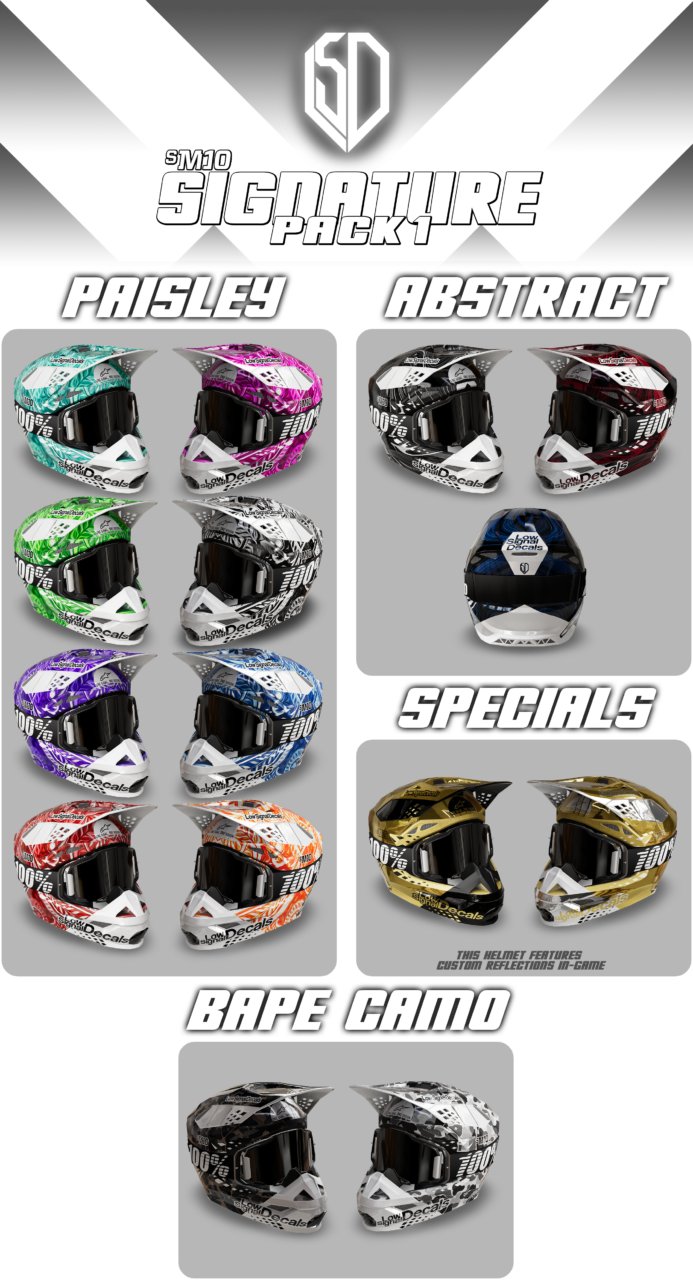 LSD Signature Pack 1 (2021 SM10) – MXB-Mods.com