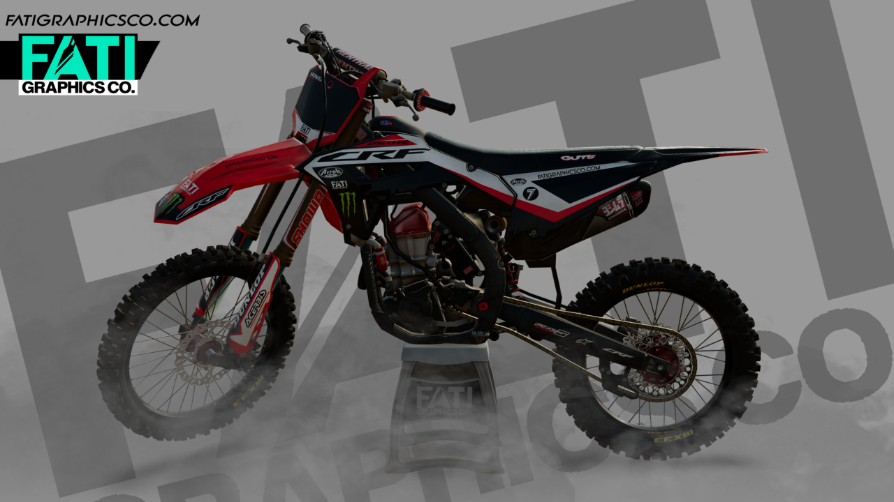 Dark Challenger 2023 CRF | Fati Graphics Co. – MXB-Mods.com