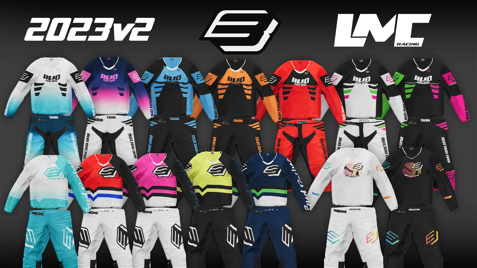 2023v2 BUD Racing GEAR – MXB-Mods.com