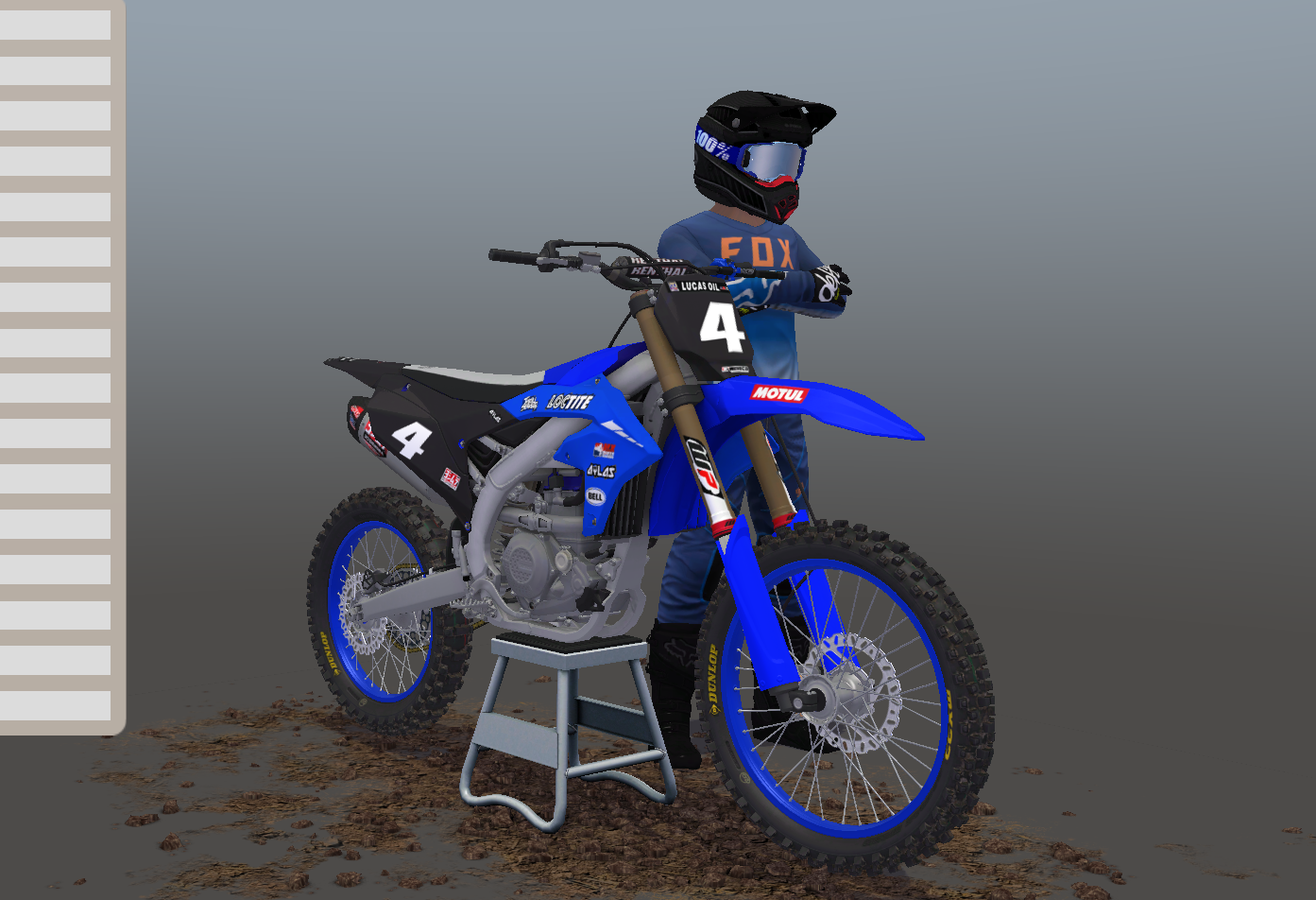 loctite yz 450f blue rims edition – MXB-Mods.com