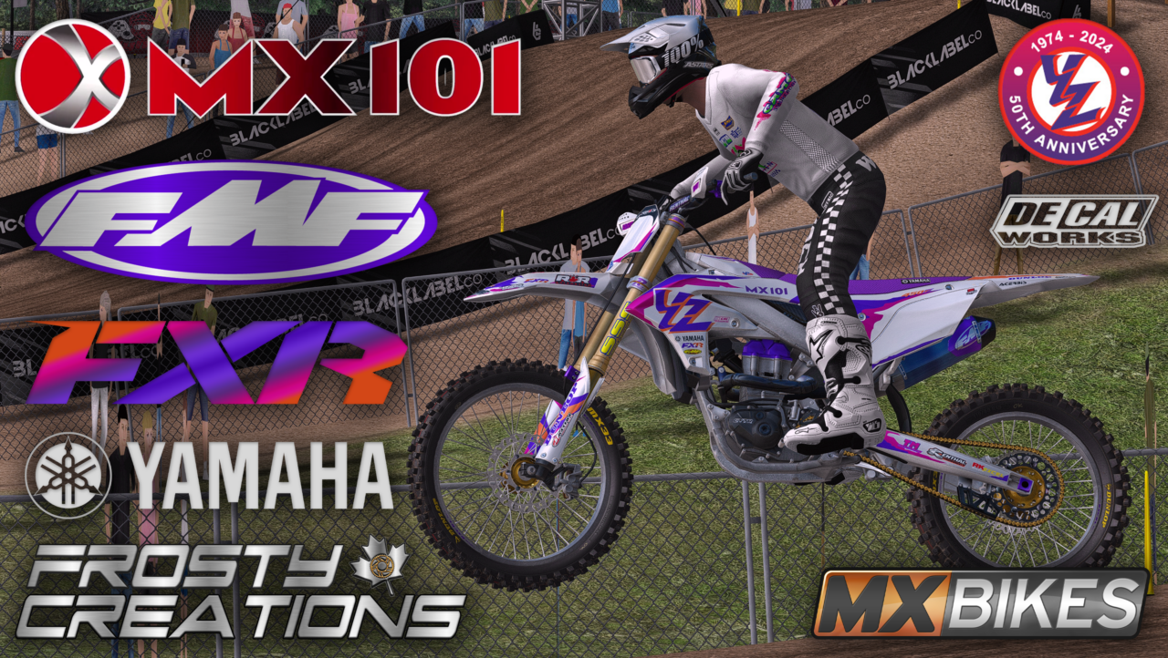 MX101 Racing Yamaha 50th Anniversary Edition – MXB-Mods.com