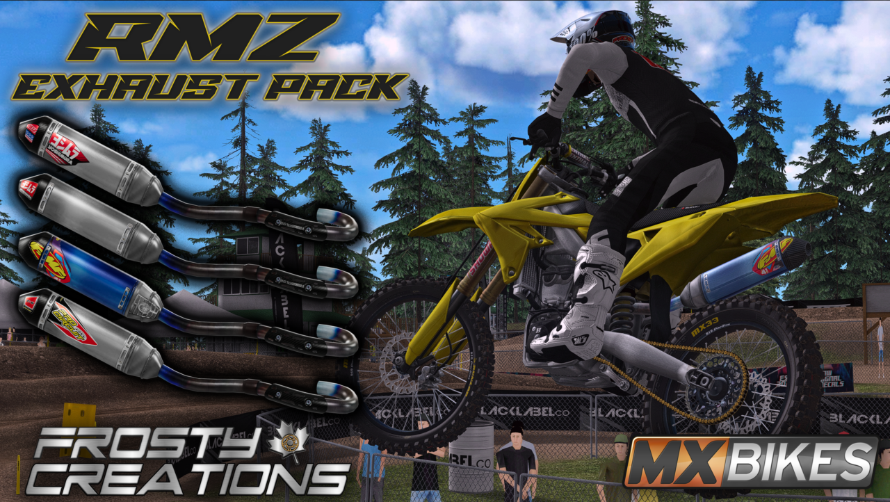 Frosty Creations OEM RMZ Exhaust Pack – MXB-Mods.com