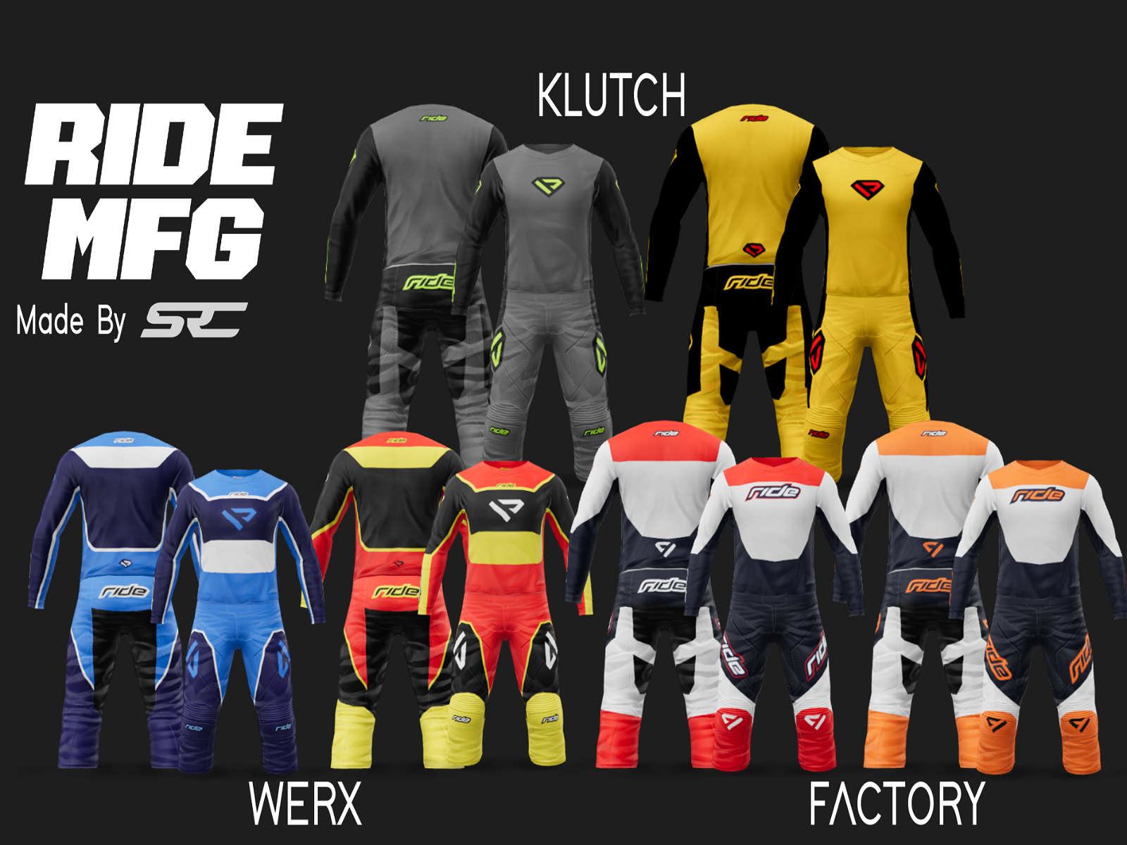 RIDE MFG Klucth/Werx/Factory Realease – MXB-Mods.com