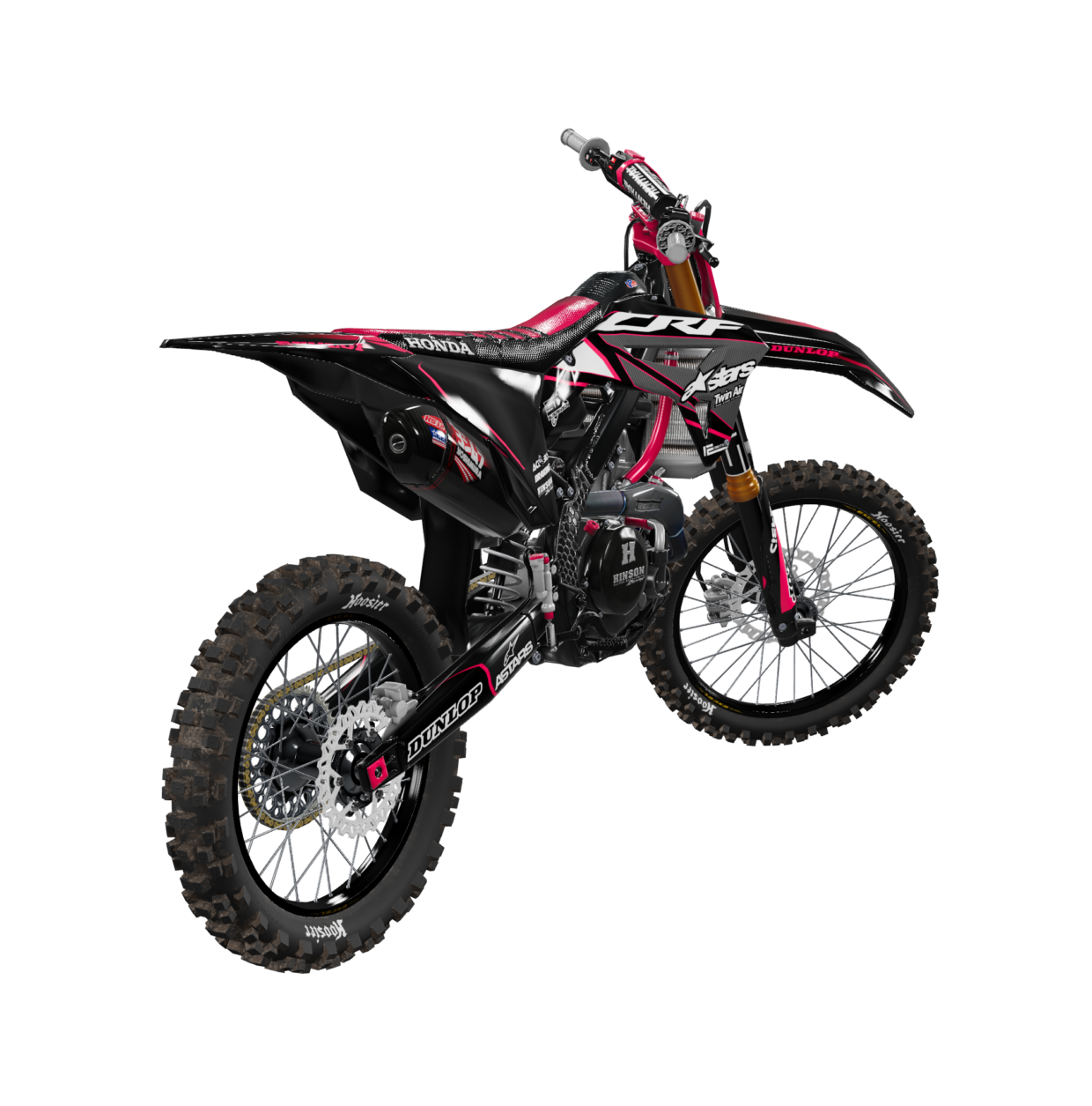 Six Suspension Public Honda CRF 250/450 Pink Edition – MXB-Mods.com