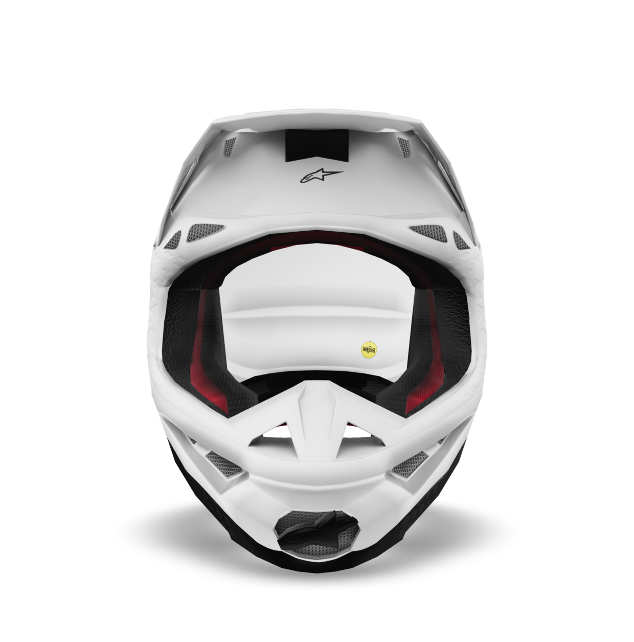 2024 SM5 Solid Helmet Black and White – MXB-Mods.com