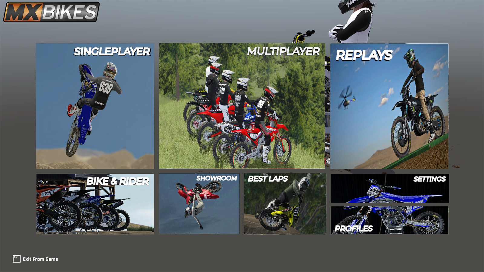 MXB Menu Mod – MXB-Mods.com