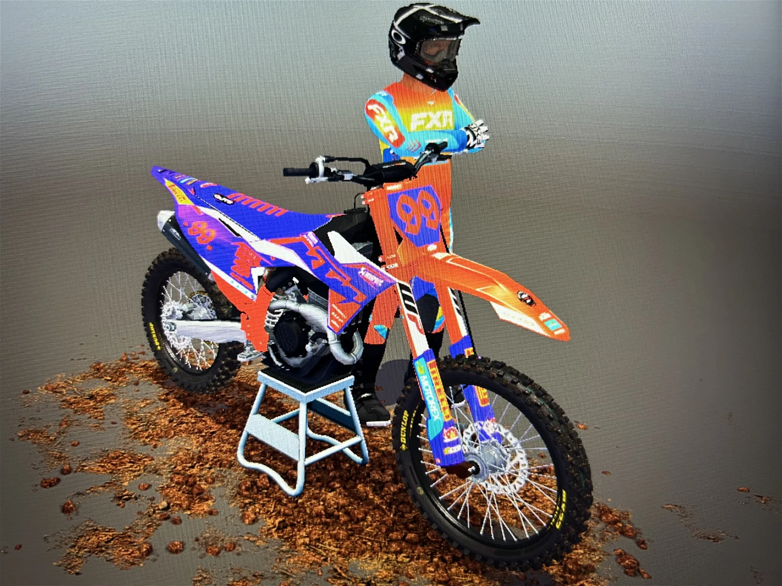 2023 ktm 250 SX-F OEM – MXB-Mods.com
