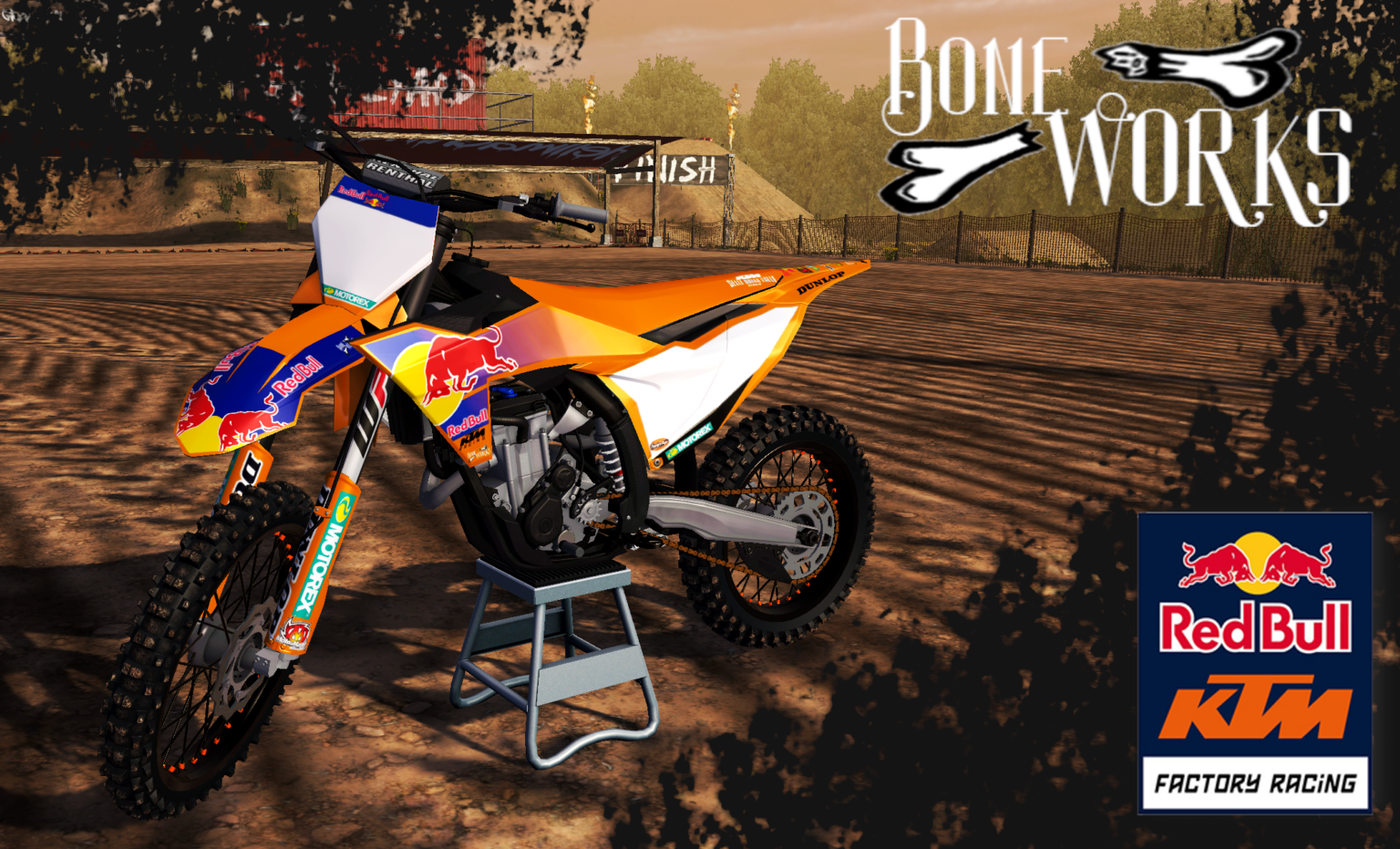 BoneWorks// RedBull “Replica” – MXB-Mods.com