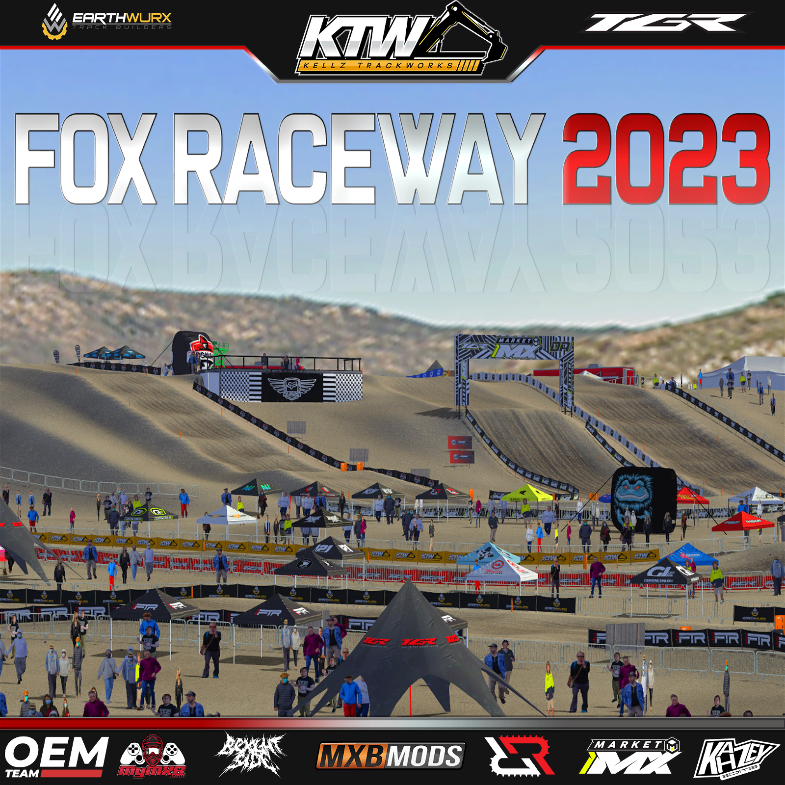 KeLLz - Fox Raceway 2023 – MXB-Mods.com