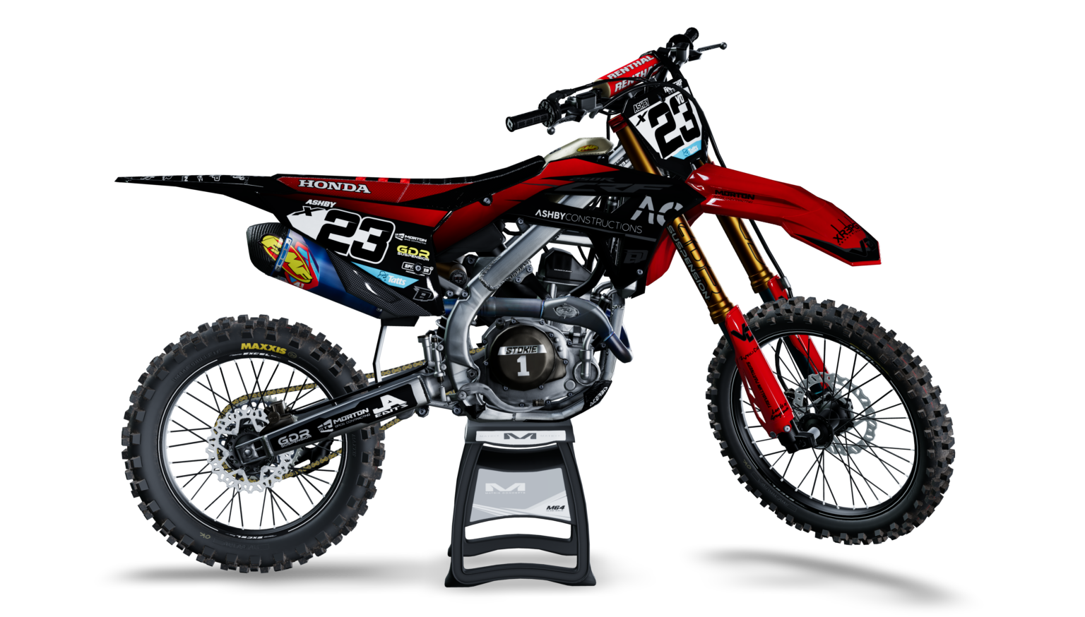 AC Constructions CRF250R/CRF450R Finke 2022 Livery (x23, x13 and Public.pnt) – MXB-Mods.com
