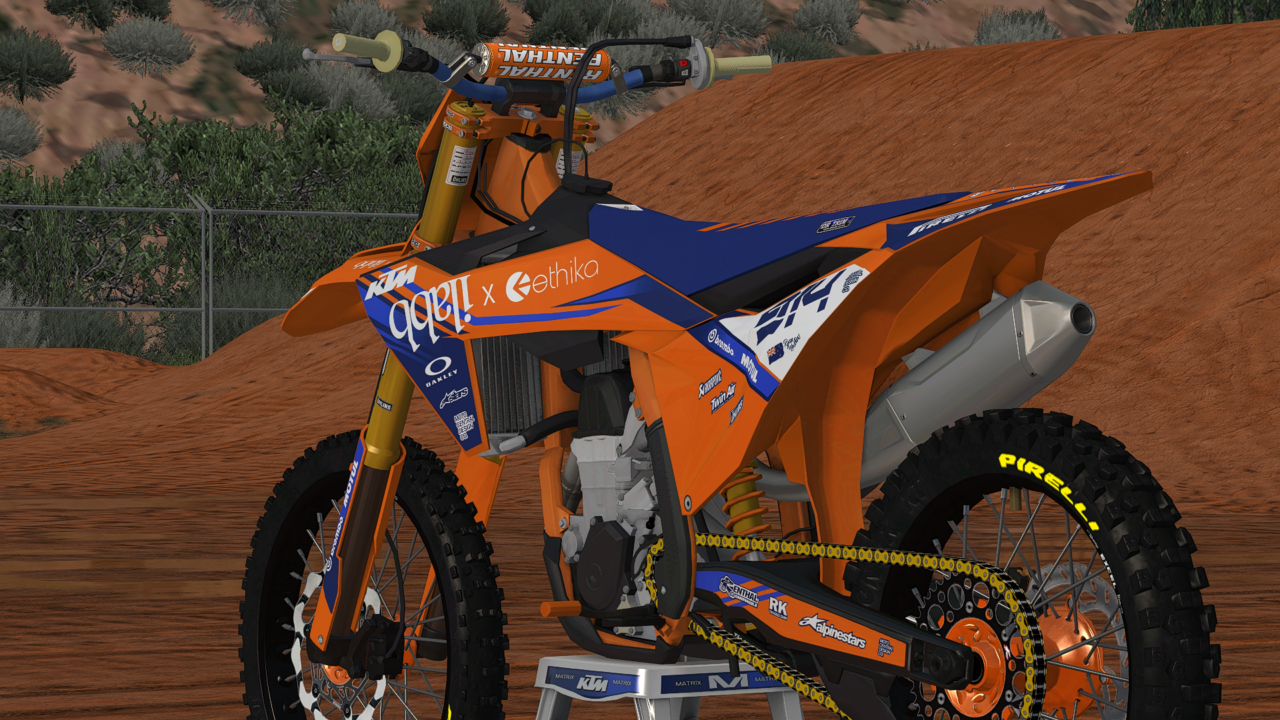 Moto Central Design Co “Abstract” KTM SX-F 450 – MXB-Mods.com