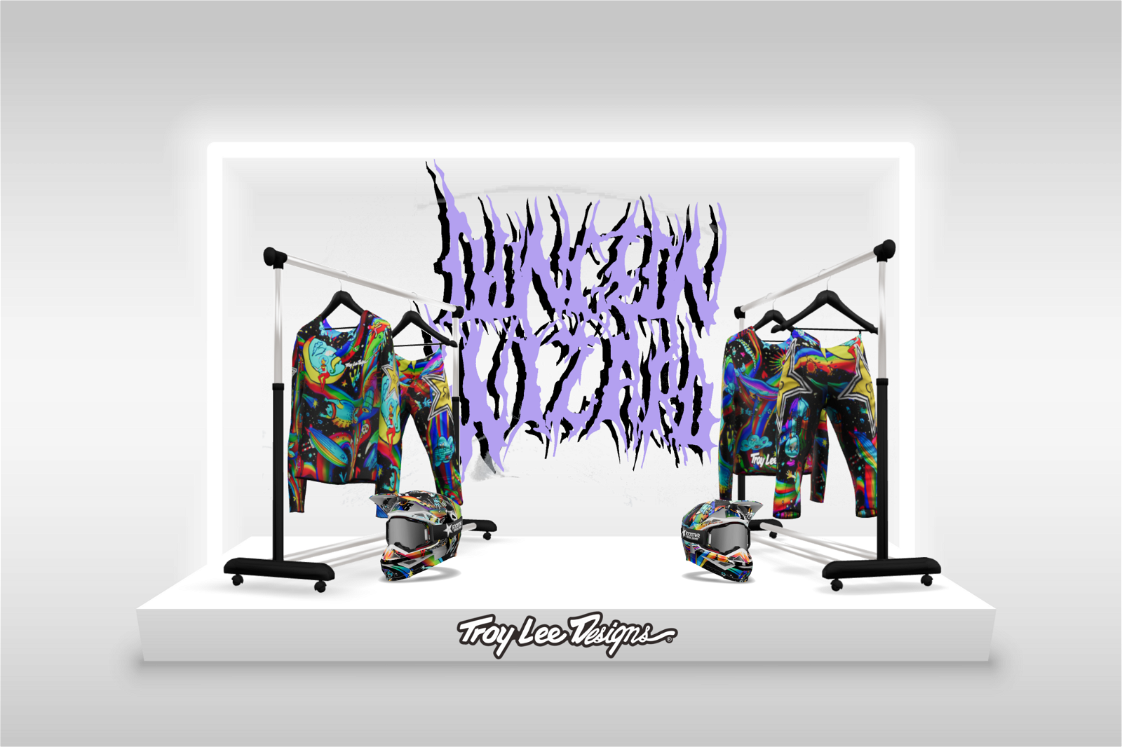 TROY LEE DESIGNS X DUNGEON WIZARD KIT + HELMET (2022 astars sm10 ...