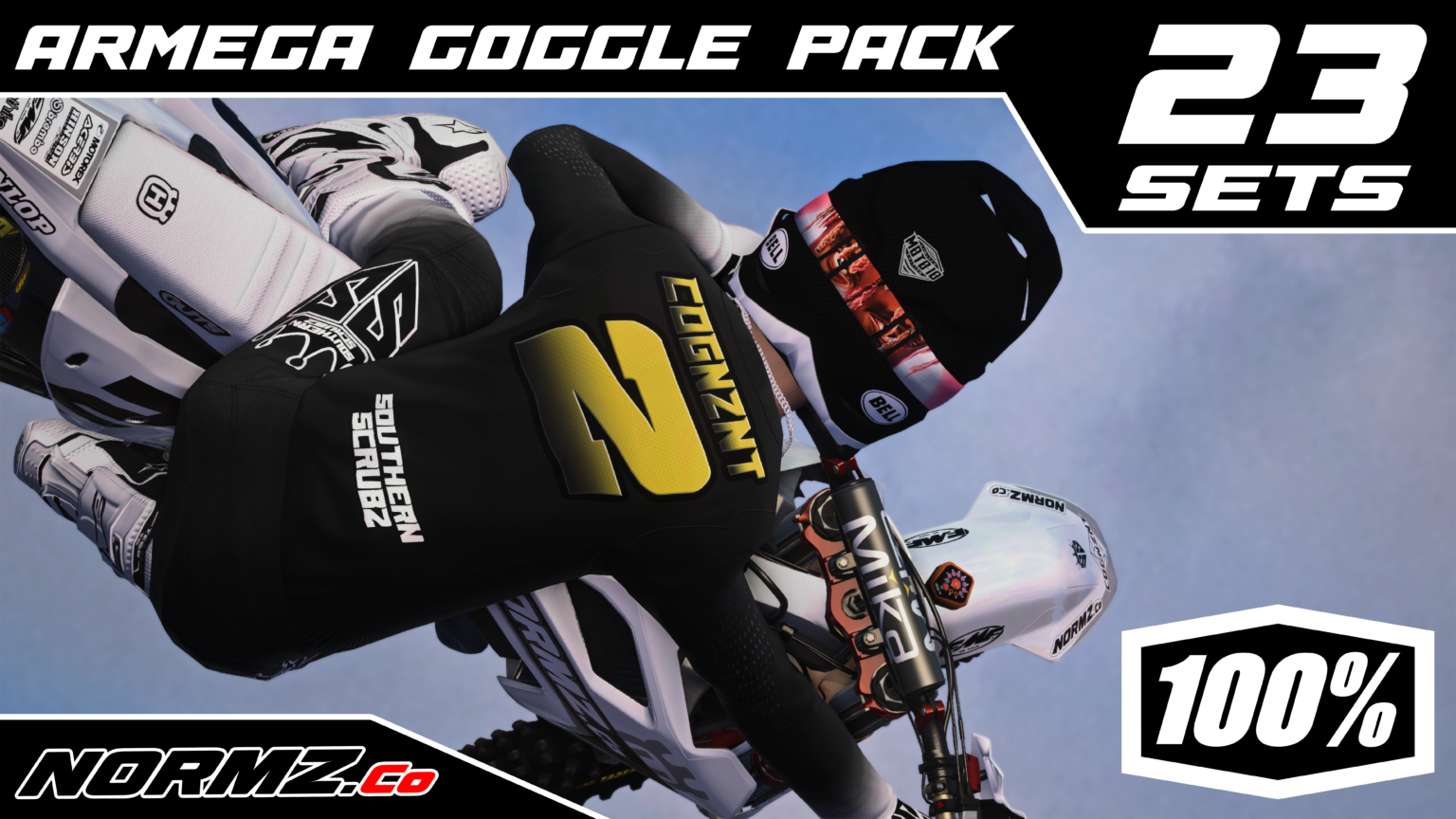 NORMZ.Co Armega Goggle Pack – MXB-Mods.com