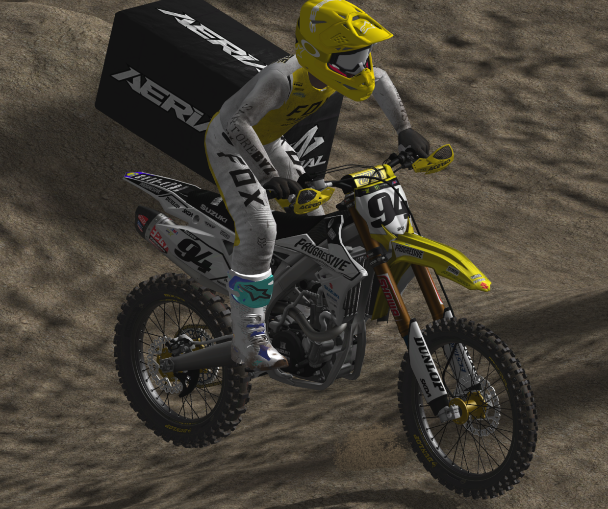 2024 Progressive Ken Roczen Suzuki (UPDATE NO HANDGUARDS) – MXB-Mods.com