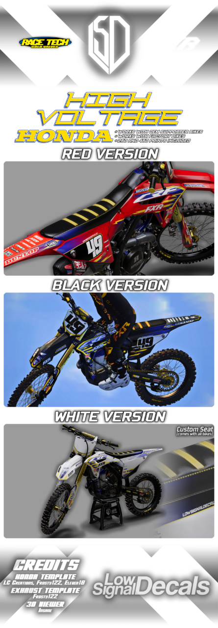 LSD “High Voltage” CRF Pack – MXB-Mods.com