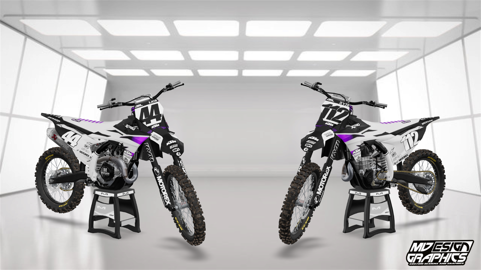 MD-RACING KTM SXF450 BY MDGRAPHICS – MXB-Mods.com