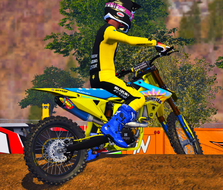 Custom Twisted Tea Suzuki – MXB-Mods.com