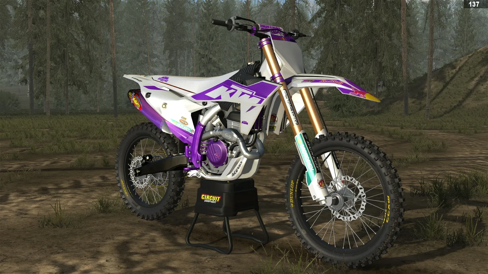 PINK CARBON FACTORY KTM – MXB-Mods.com