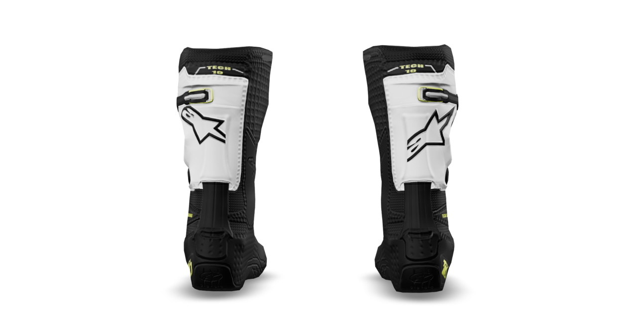 CUSTOM TECH 10 BLACK WHITE FLUO – MXB-Mods.com