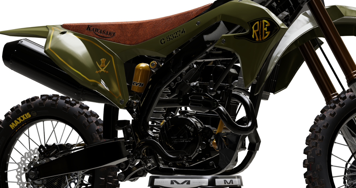 Military Kawasaki Tribute – MXB-Mods.com
