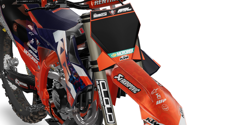 Kry Designs “Bad Boys Racing” Team Bike – MXB-Mods.com