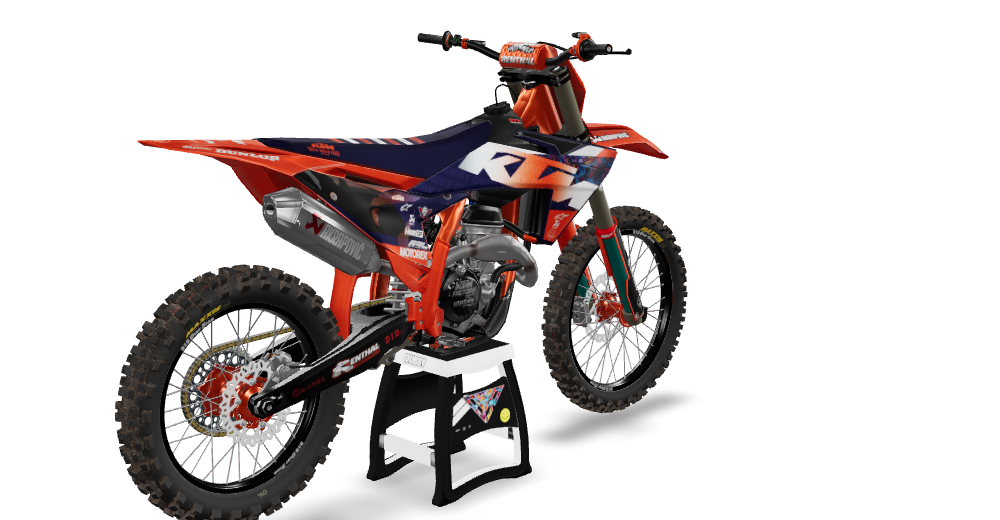 Kry Designs “Bad Boys Racing” Team Bike – MXB-Mods.com