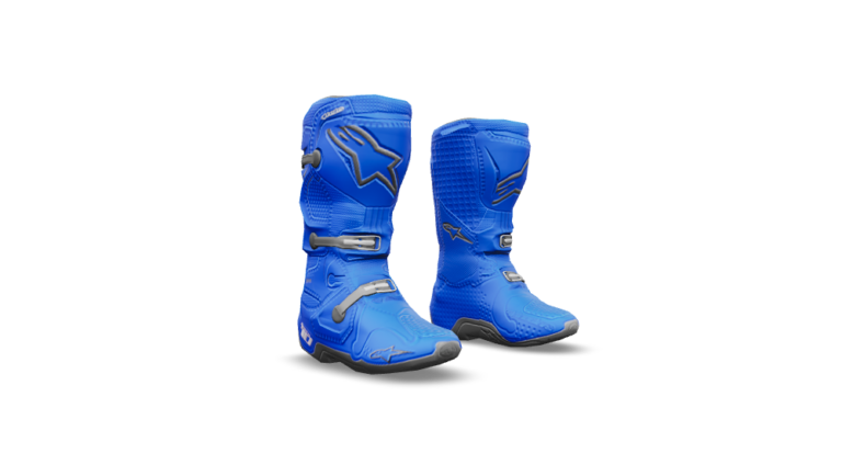Alpinestars Blue/Grey Boots – MXB-Mods.com