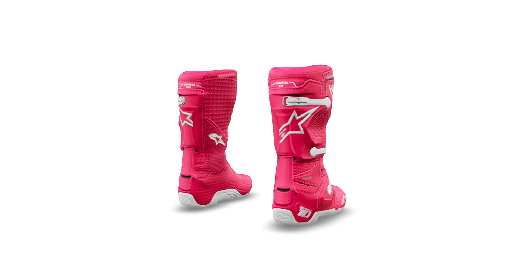 Alpinestars Pink/White Boots – MXB-Mods.com