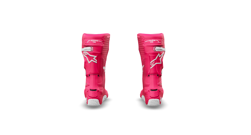 Alpinestars Pink/White Boots – MXB-Mods.com